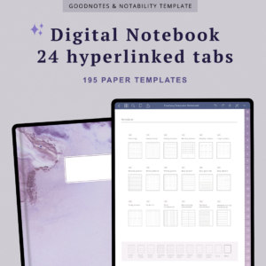 Best GoodNotes Templates - Digital Notebook/Digital Planner